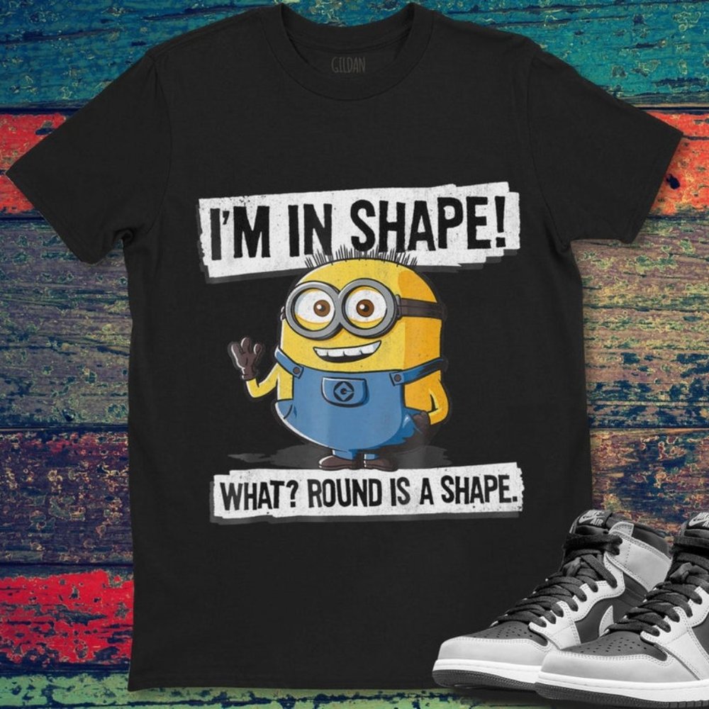 Despicable Me Minions Round Is A Shape Bob Graphic Un… - Gem